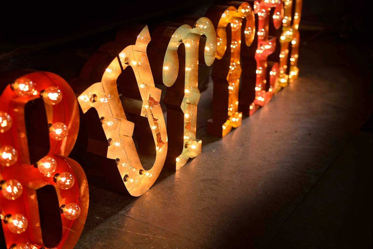 Marquee Sign Marquee Light Carnival Letter Lighted MARQUEE | Etsy