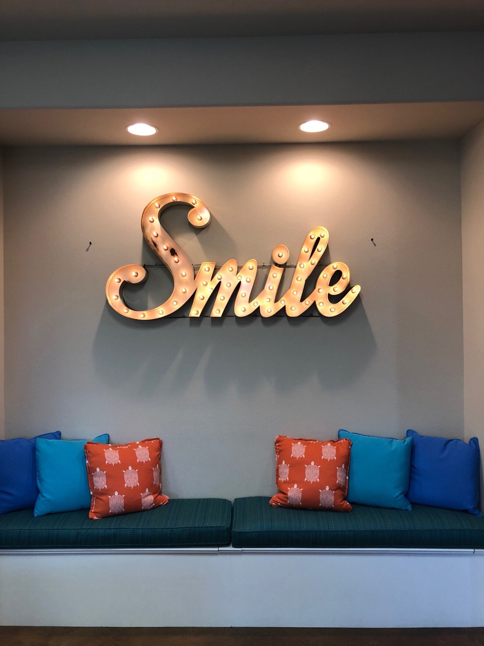 Custom Signs SMILE Sign Dentist Sign Marquee Sign Custom - Etsy