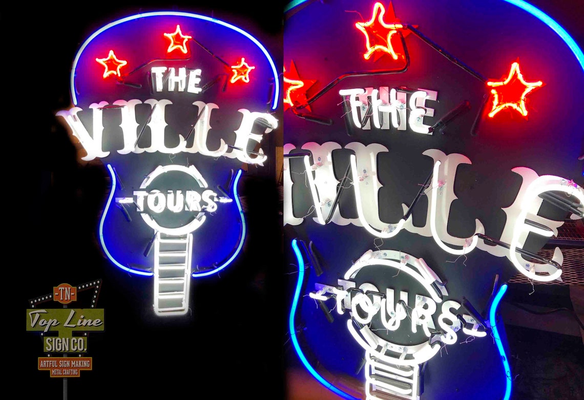 Neon Neon Signs real neon Custom signs Custom Neon Guitar | Etsy