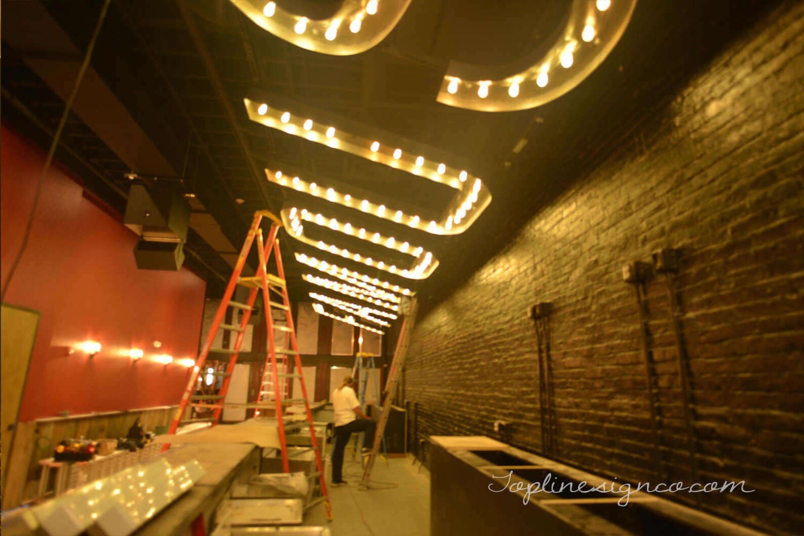 XXL Custom Marquee Signs Outdoor Marquee Sign Vintage Style | Etsy