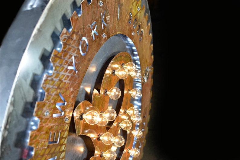 Marquee Sign Steampunk Inspired Sign Logo Inspired Lighted - Etsy