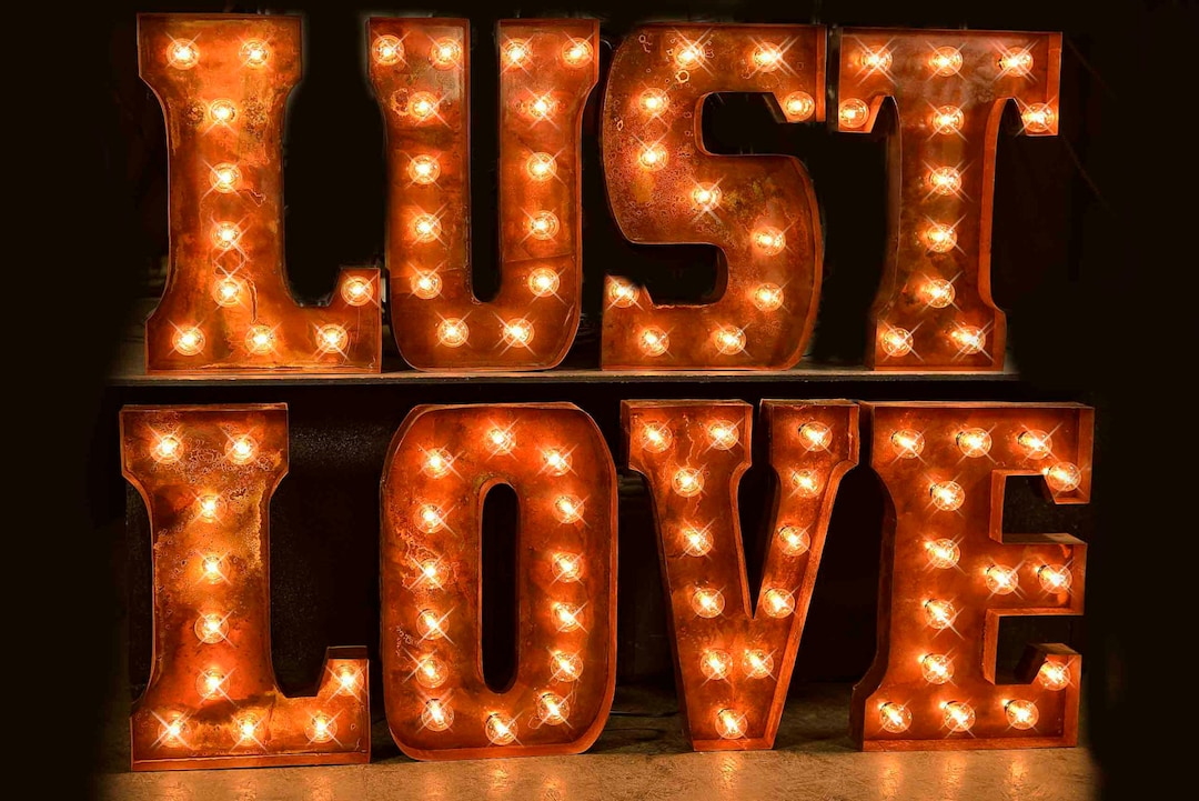 Love Marquee Sign Package, Neon Signs, Marquee Letter, Marquee Light ...
