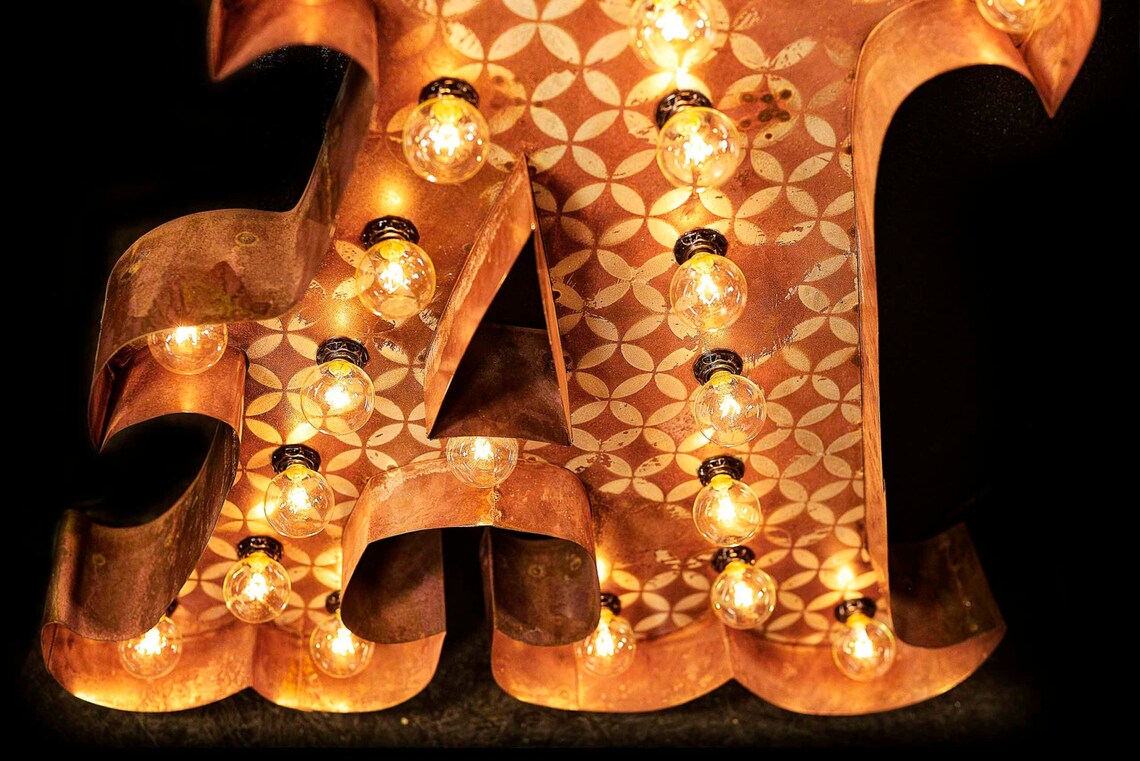 36 Marquee Letter Marquee Light Carnival Letter | Etsy