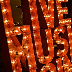 Music Venue Sign, Custom Marquee Sign, Custom Signs, Marquee Letter ...