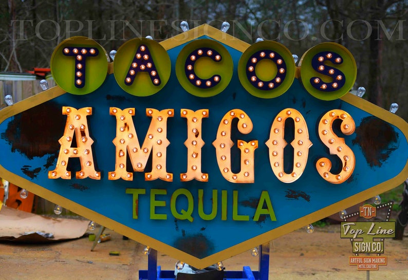 Custom Signs, Las Vegas Sign, Restaurant Signs, Custom Marquee Sign ...