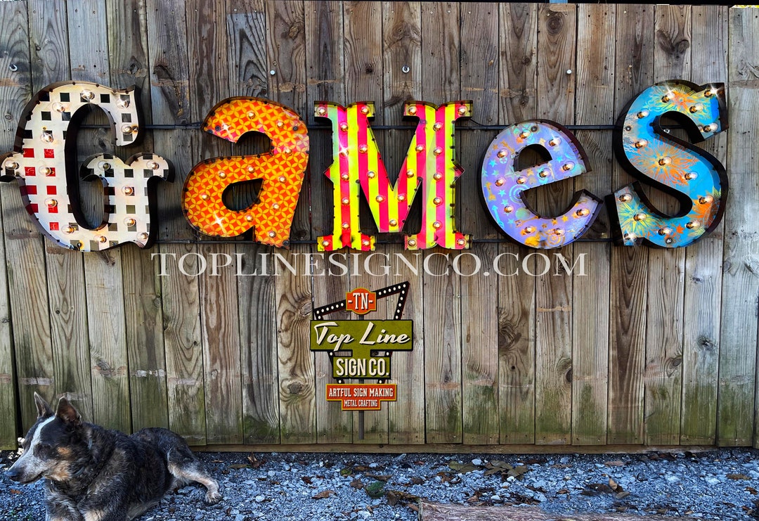 Custom Signs, Neon Signs, Business Sign, Games Sign, Logo Signs ...