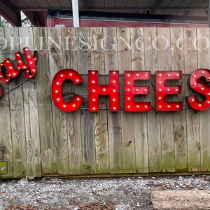Pizza Sign, Say Cheese Marquee Sign, PIZZA Custom Sign , Pizza Sign ...