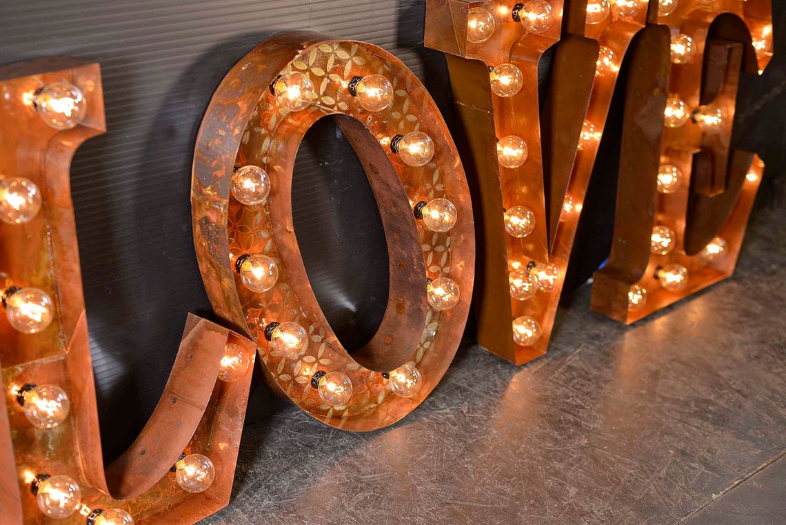 Love Marquee Package, Marquee Letter, Marquee Light, Carnival Letter ...