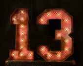 Neon Signs Neon Marquee Letter Marquee Number MARQUEE - Etsy
