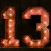 Neon Signs Neon Marquee Letter Marquee Number MARQUEE - Etsy