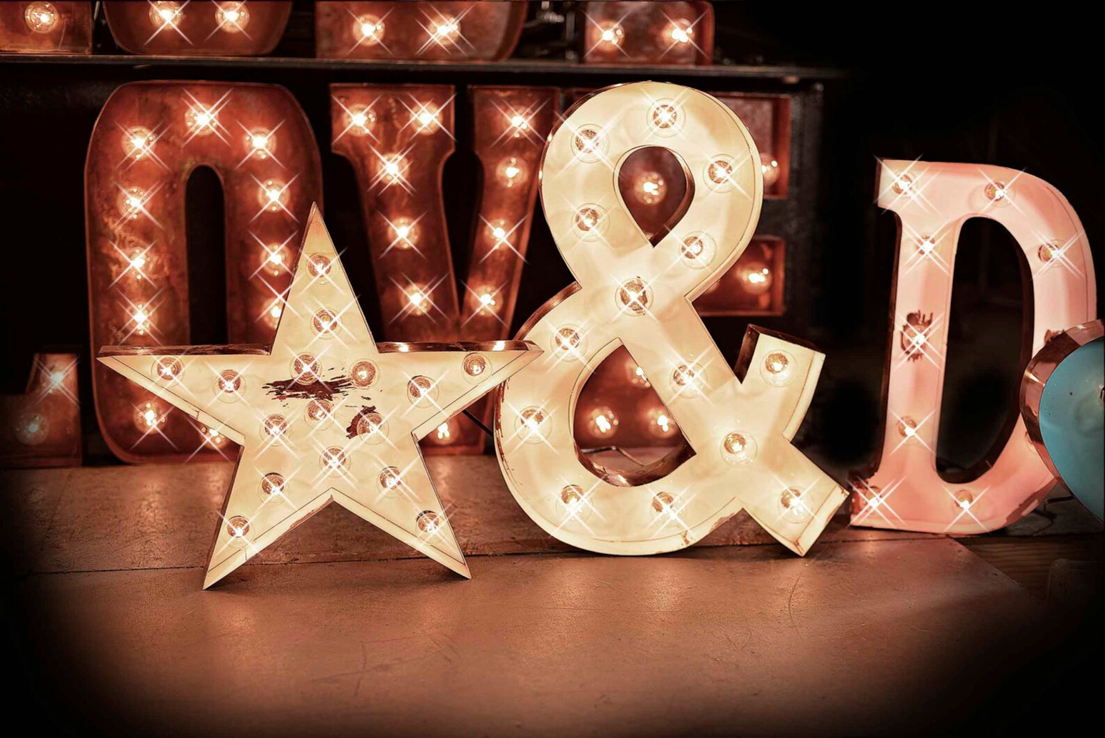 Marquee Letter Marquee Sign Lighted Metal MARQUEE SIGN - Etsy