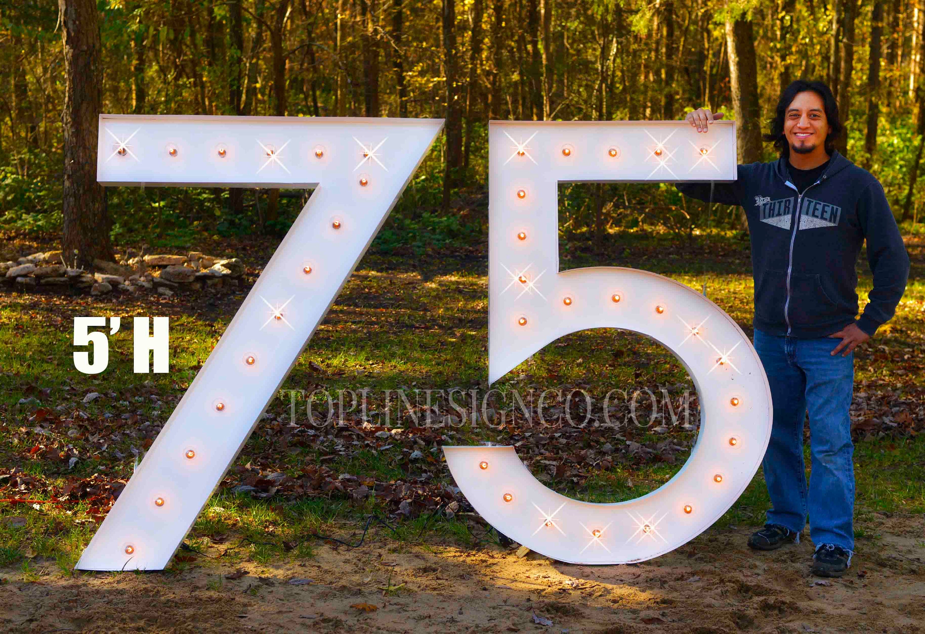 Extra Large Marquee Letters Number XXL Marquee Letter Neon Etsy
