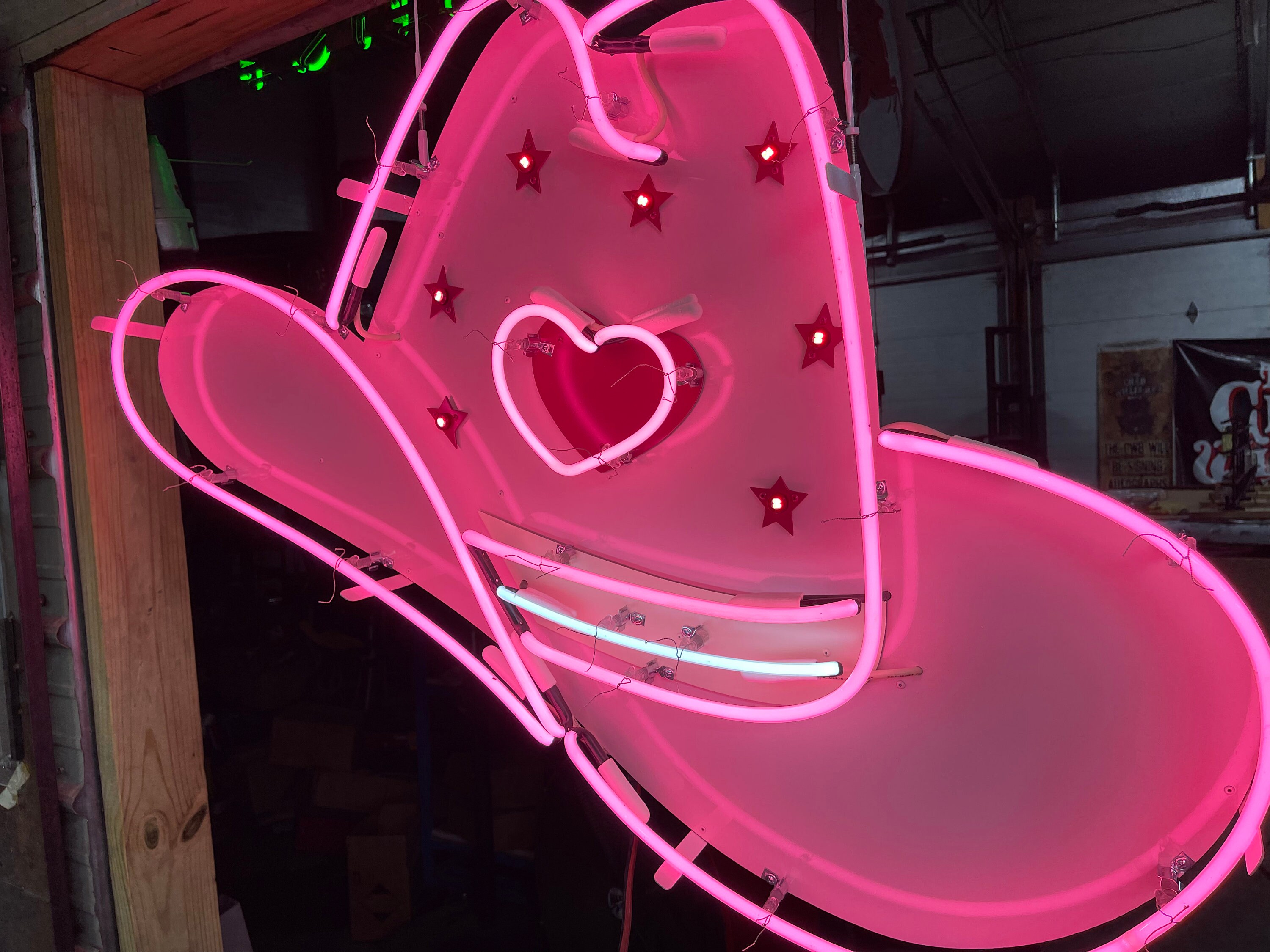 Neon Neon Cowboy Hat SIGN Neon Signs Neon Custom Signs | Etsy