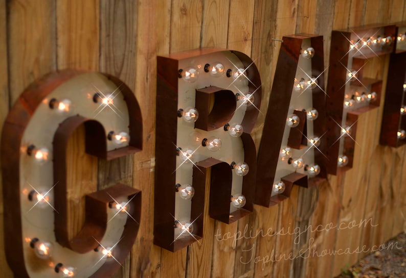 Craft Beer Marquee Letter Package Lighted MARQUEE SIGN | Etsy