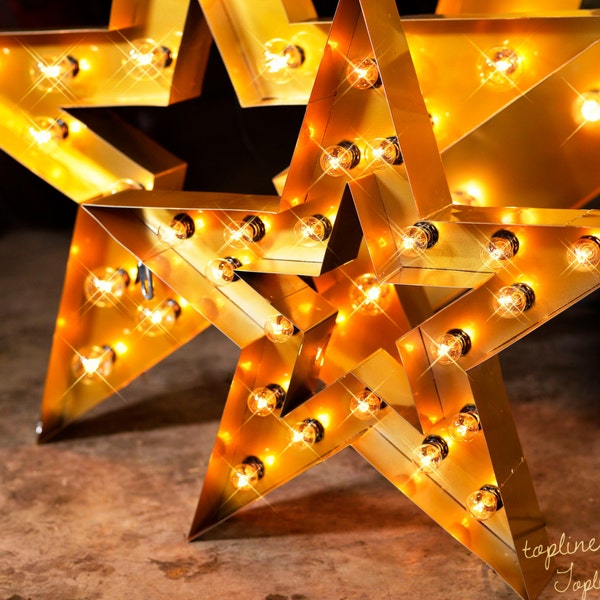 Marquee Star - Etsy