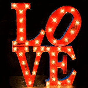 Love Marquee - Etsy