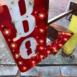 BBQ Arrow, Custom Signs, Neon Signs, Neon, Custom BBQ Arrow, Arrow ...
