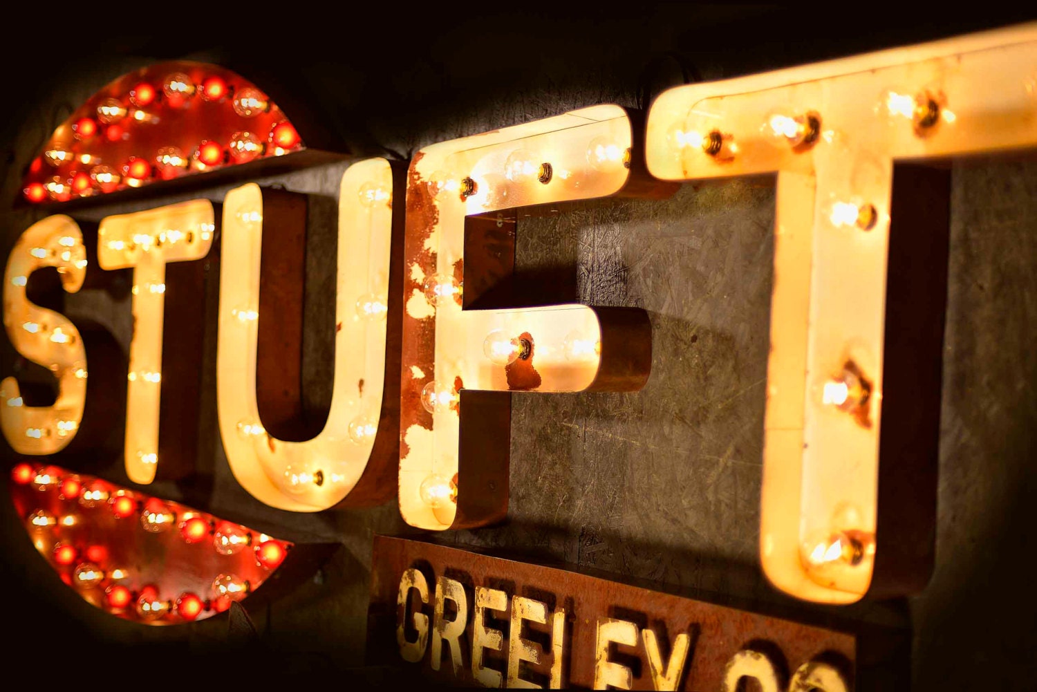 Custom Marquee Sign custom signs LIGHTED METAL Marquee SIGN | Etsy