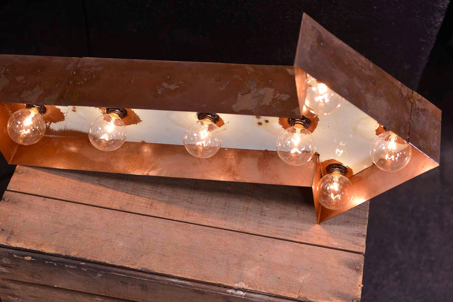 Arrow Marquee, Marquee Sign, Lighted Metal MARQUEE SIGN, Marquee Light ...