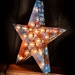 Americana Star, Marquee Star, Marquee Letter, Lighted Metal MARQUEE ...