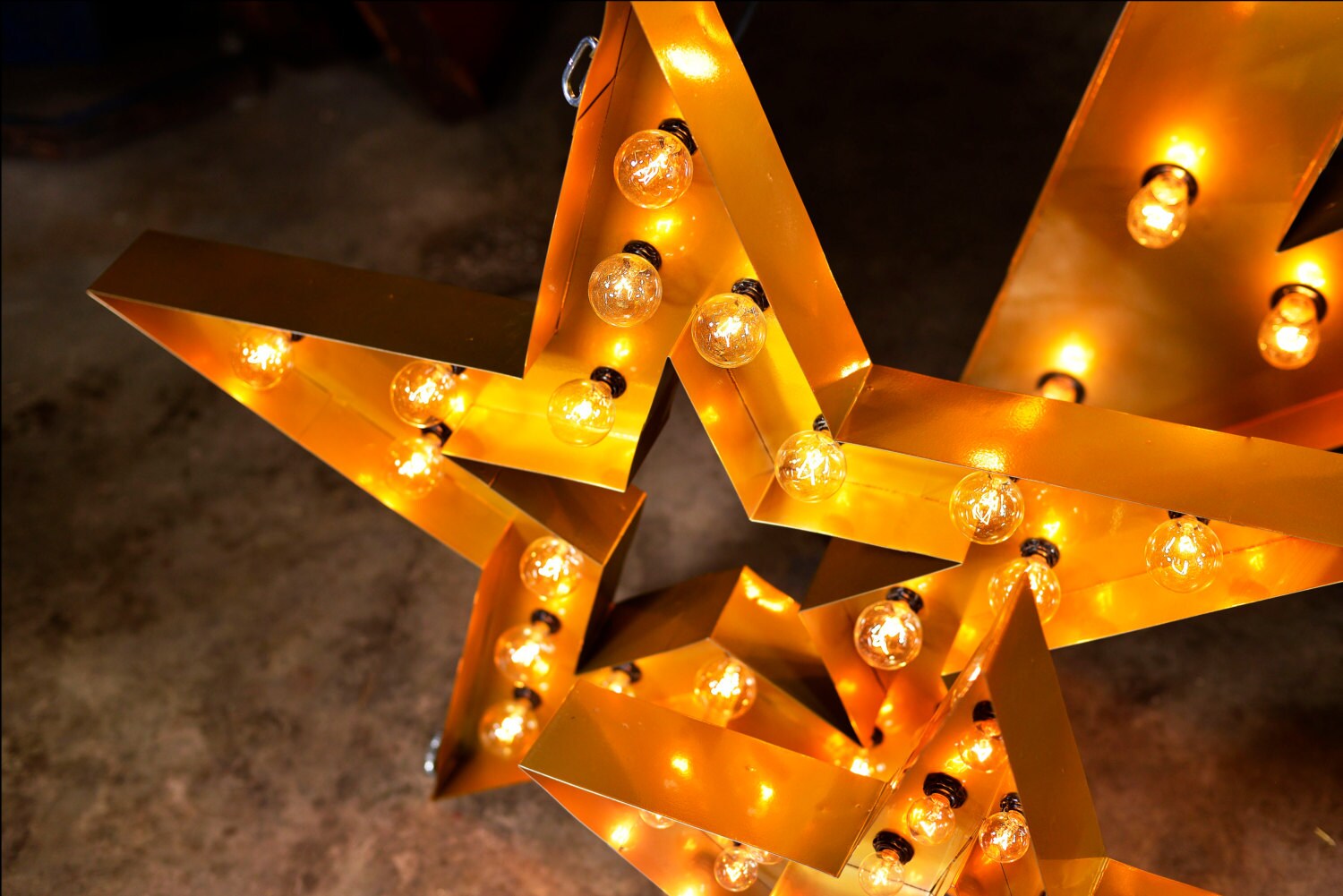 Custom Signs, Double Mega Star, Marquee Star, Marquee Letter, Lighted ...