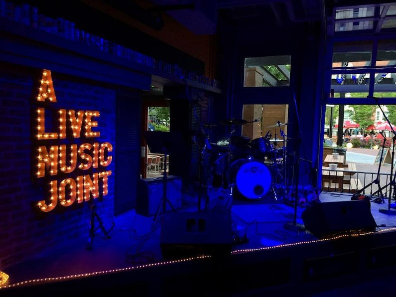 Music Venue Sign Custom Marquee Sign Neon Signs Neon - Etsy