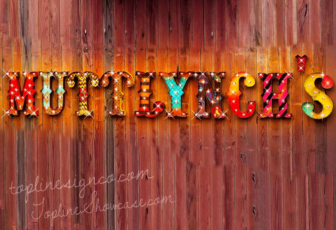 Custom Signs Logo Sign Custom Commercial Signs Marquee - Etsy