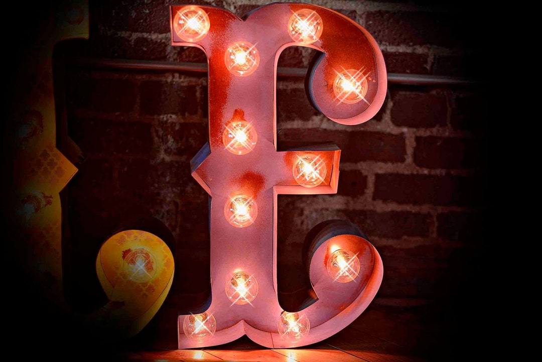 Custom Signs, Marquee Letter, Lighted Metal MARQUEE SIGN, Marquee Light ...