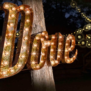 Custom Marquee Sign , Custom Signs, Vintage Marquee Letters, Business ...