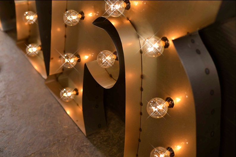 BAR Marquee Signs Marquee Letters Marquee Lights Vintage - Etsy