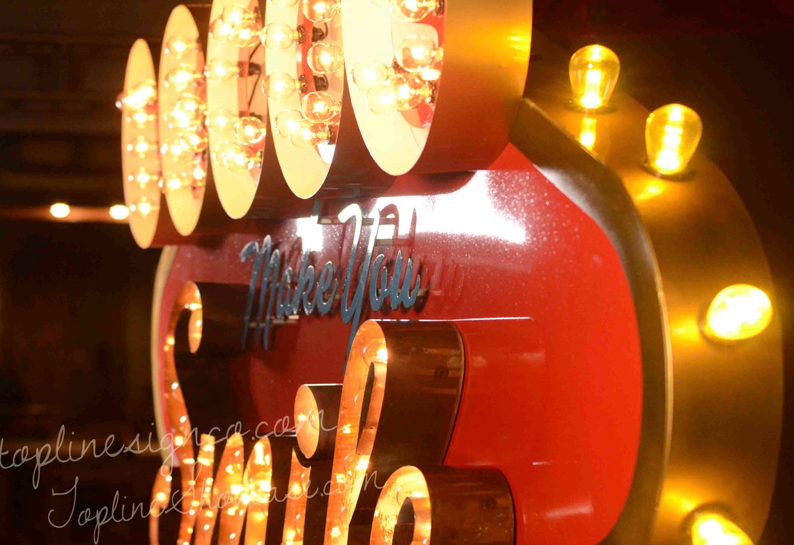 Custom Signs Las Vegas Sign Restaurant Signs Custom Marquee - Etsy