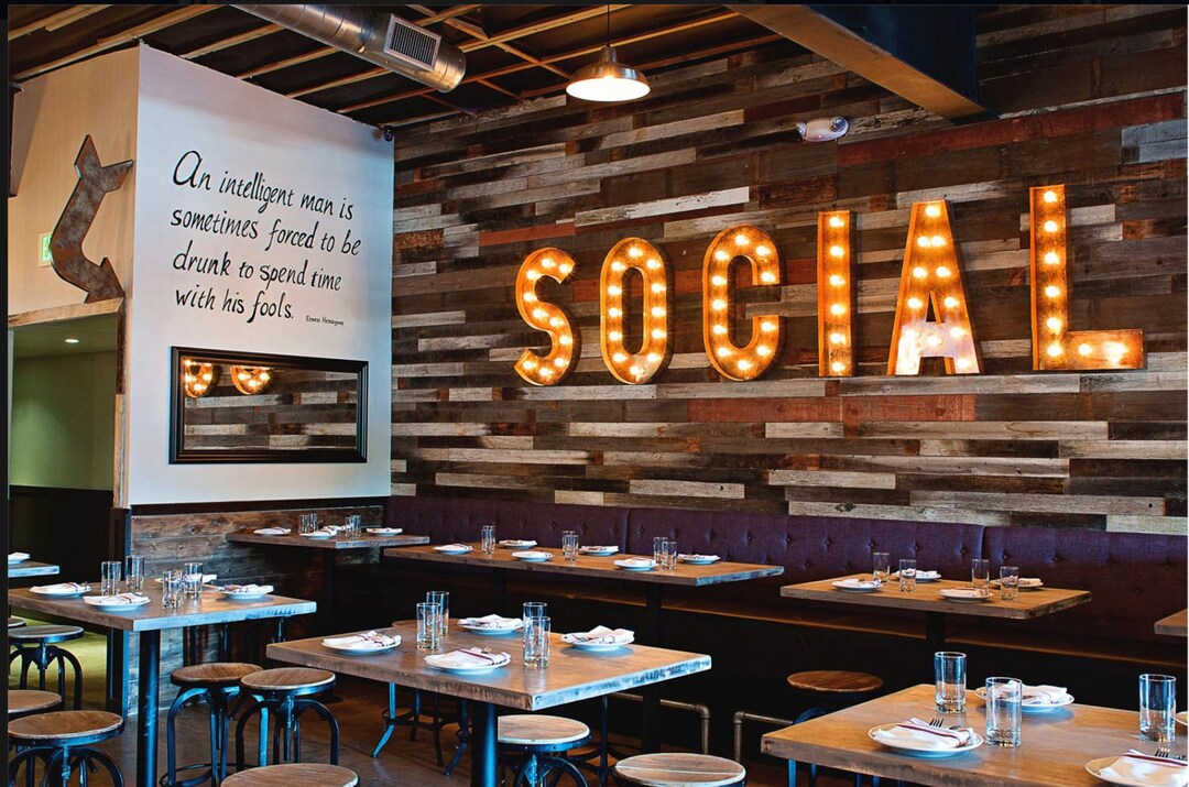 Marquee Signs, Marquee Letter, Marquee Letters, Vintage Style Sign, Six ...