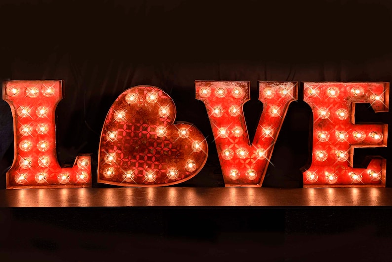 Love Marquee Package Marquee letter marquee light wedding | Etsy