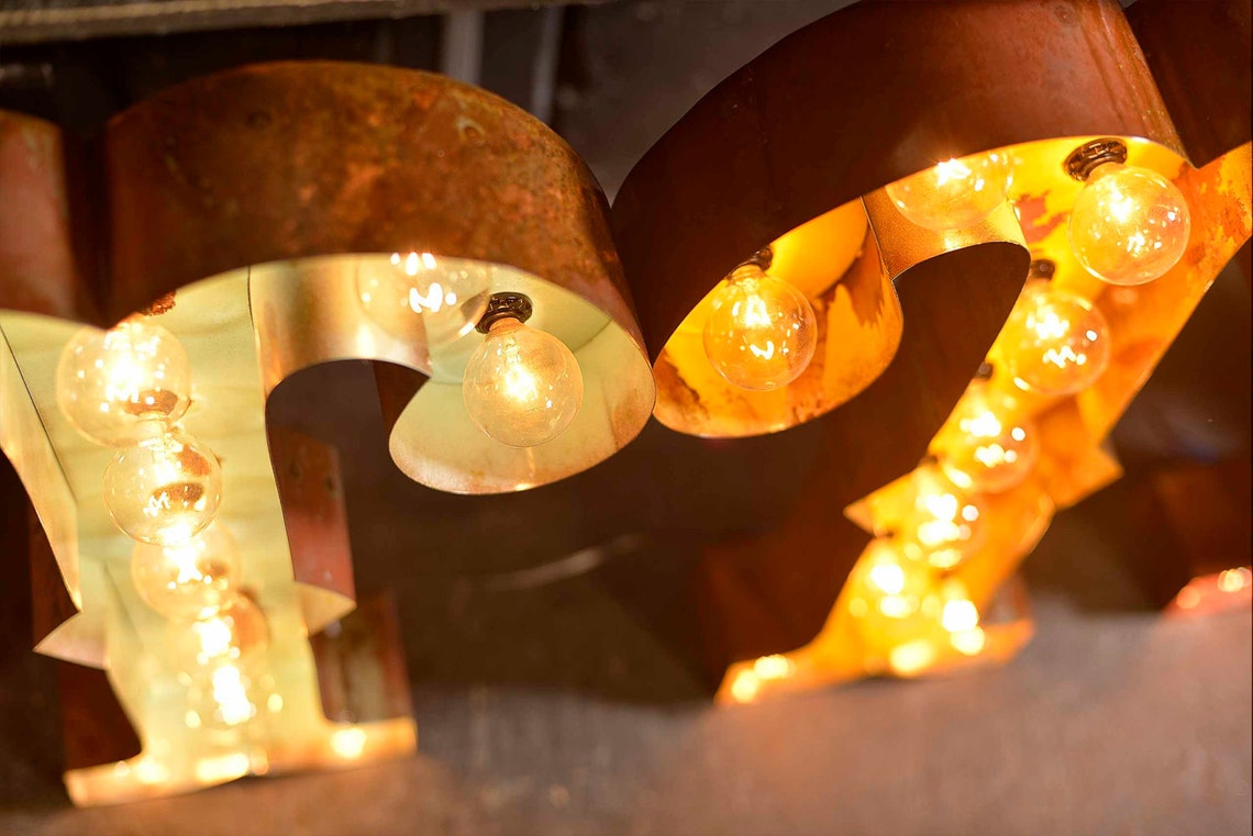 Marquee Sign Marquee Light Carnival Letter Lighted MARQUEE | Etsy