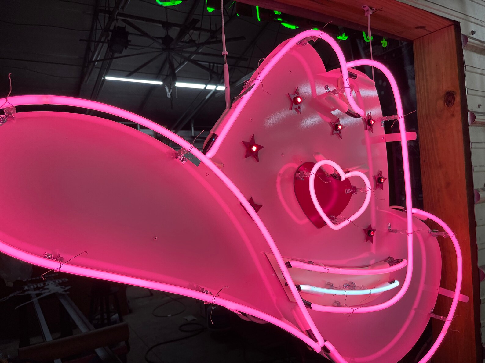 Neon Neon Cowboy Hat SIGN Neon Signs Neon Custom Signs - Etsy