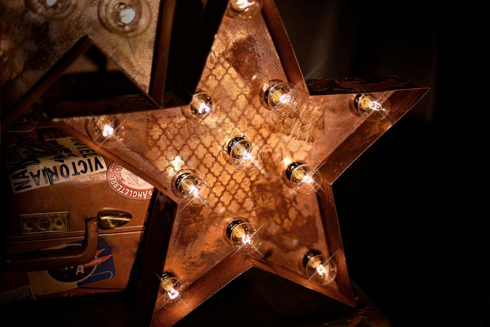 Neon Signs Neon Marquee Star Custom Signs Marquee Letter - Etsy