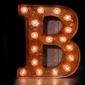 Custom Signs, Marquee Letter, Neon Signs, Marquee Sign, Metal MARQUEE ...