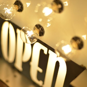 Open Sign, Marquee Cupcake Open Sign, Lighted Metal MARQUEE SIGN ...