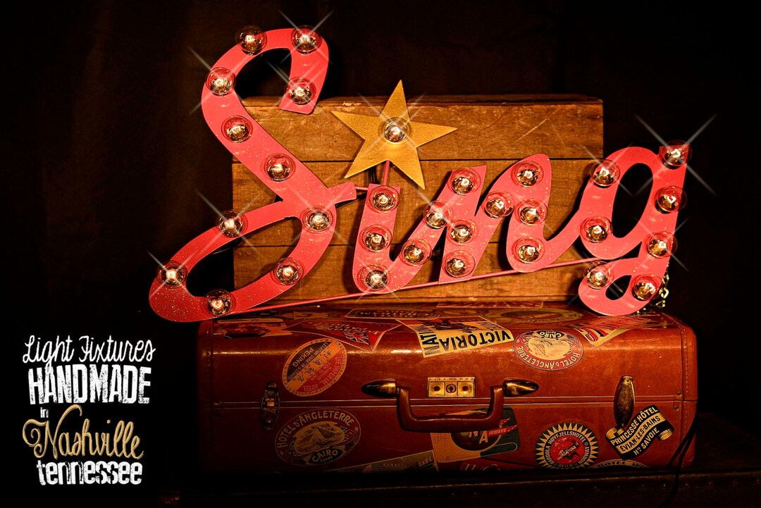 Marquee Sign, Sing Maruqee Lighted Metal MARQUEE SIGN, Marquee Light ...