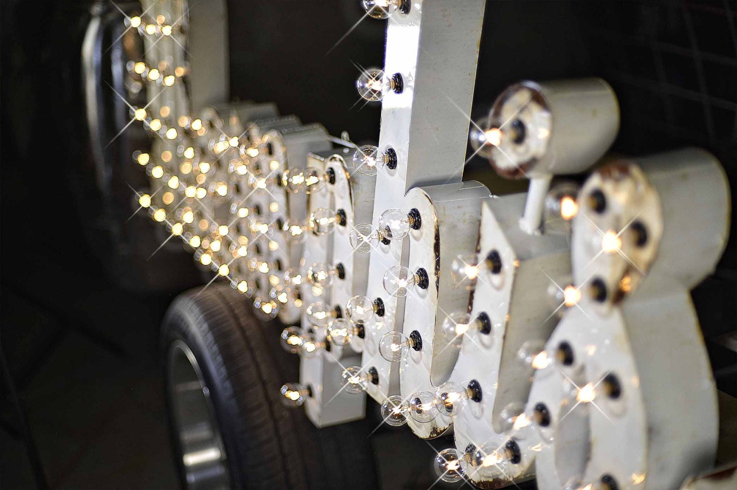 Script Marquee Sign Marquee Letter Marquee Sign Marquee | Etsy