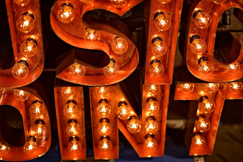 Music Venue Sign Custom Marquee Sign Neon Signs Neon - Etsy