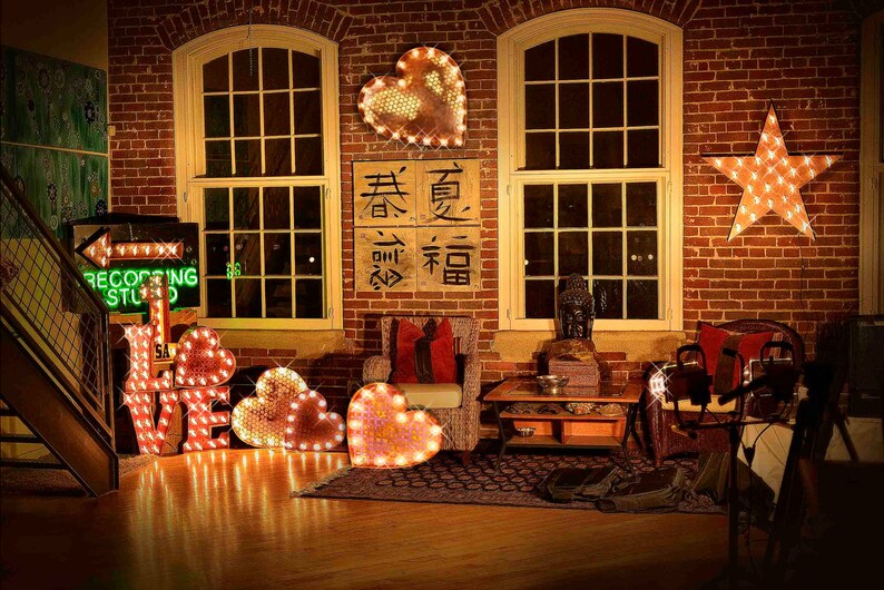 Marquee Star, Marquee Letter, Lighted Metal MARQUEE SIGN Marquee Light ...