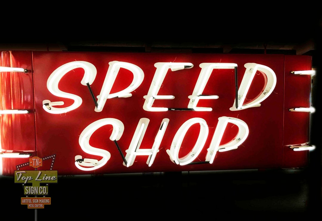 Neon, Neon Signs, Real Neon, Custom Signs, Marquee Signs, Speed Shop ...