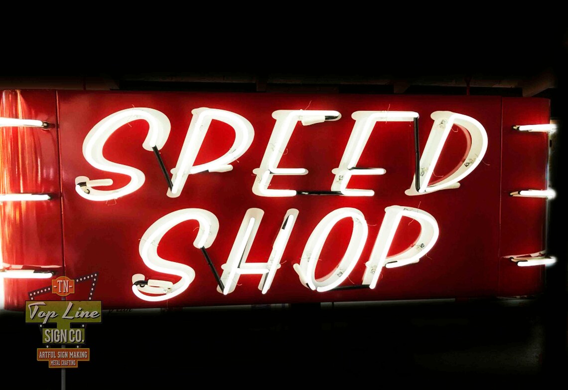 Neon, Neon Signs, Real Neon, Custom Signs, Marquee Signs, Speed Shop ...