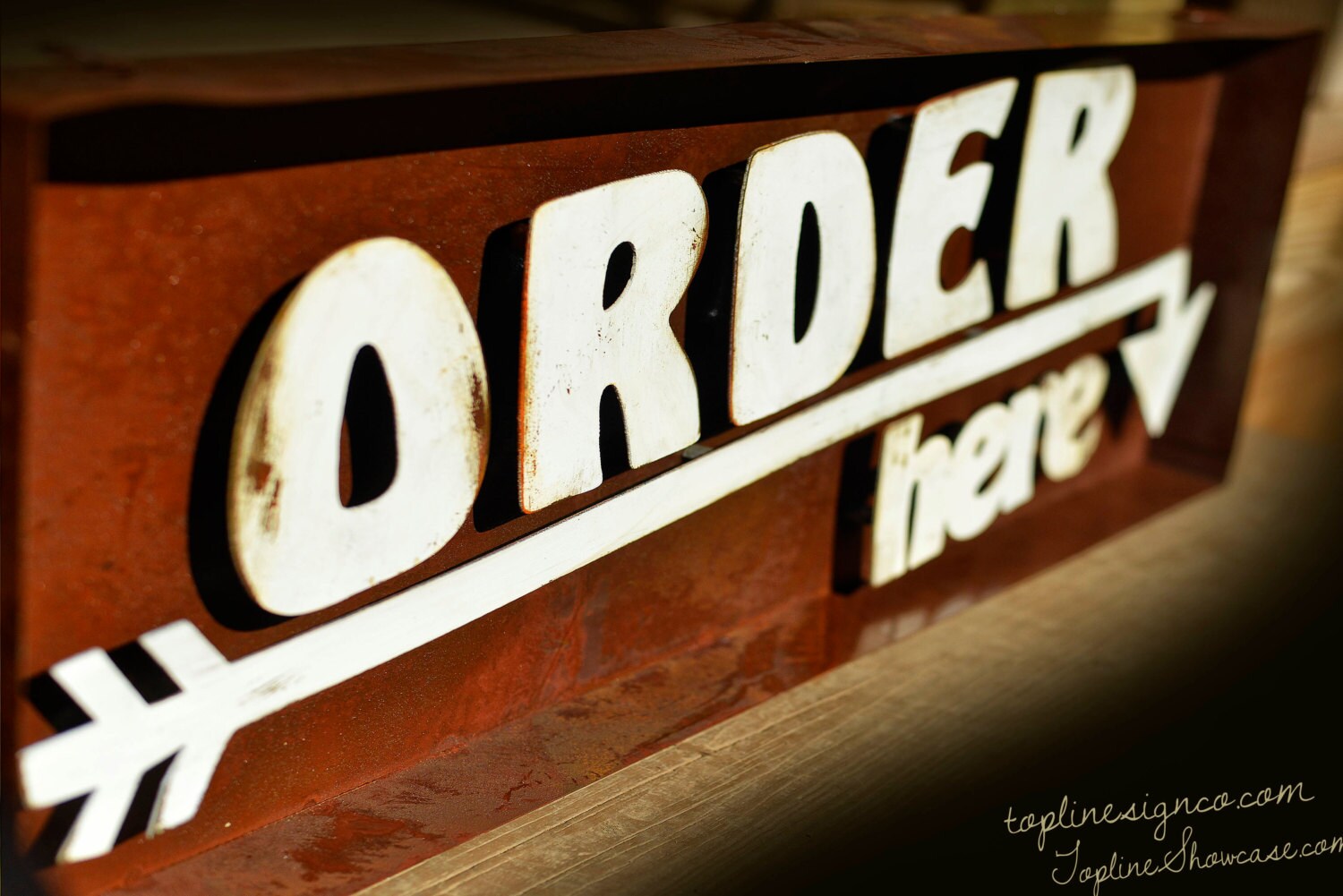 Order Here Marquee Sign Metal MARQUEE SIGN Marquee Light | Etsy