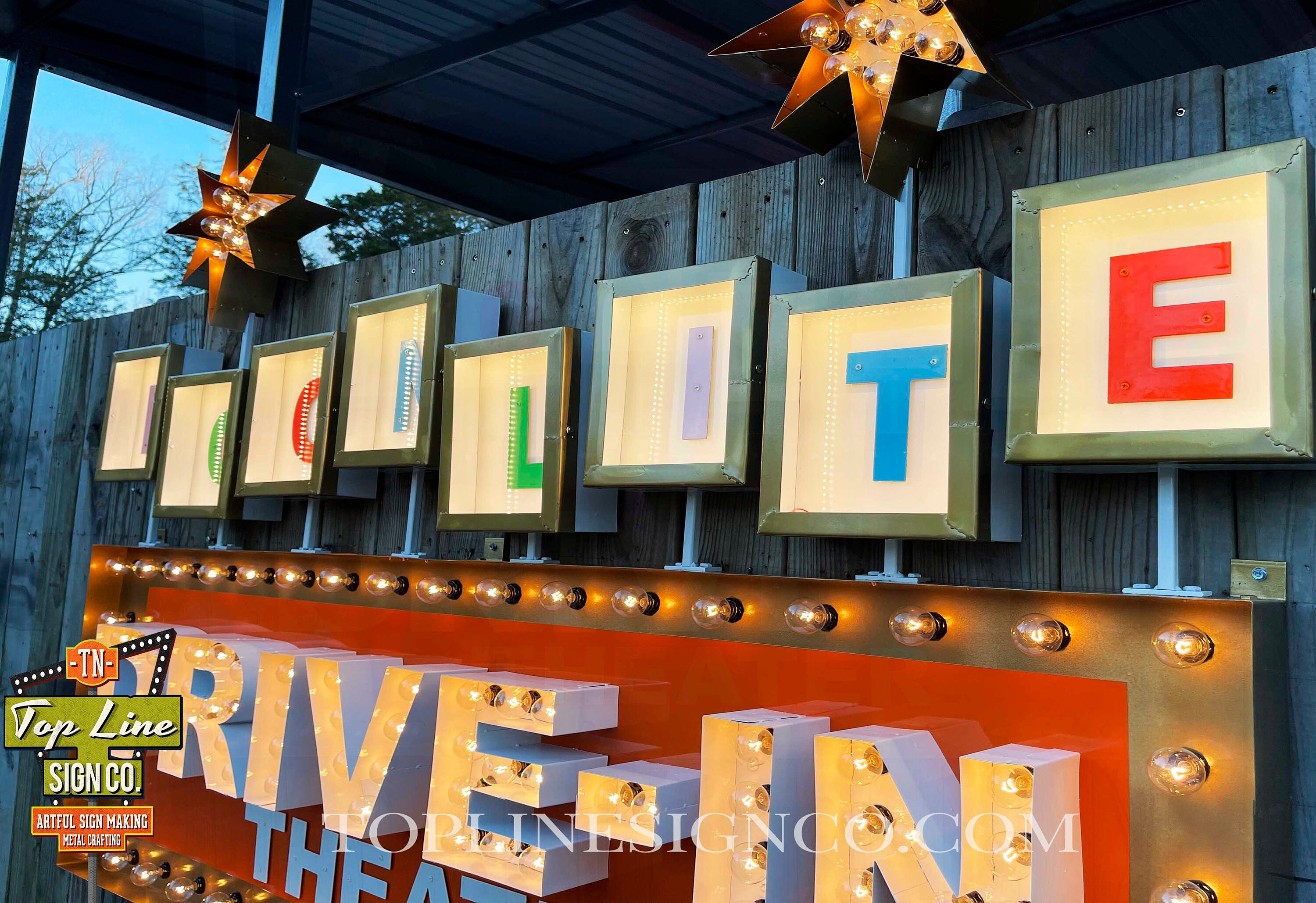 Theater Sign, Neon Signs, Custom Signs, Marquee Signs, Theater Neon ...