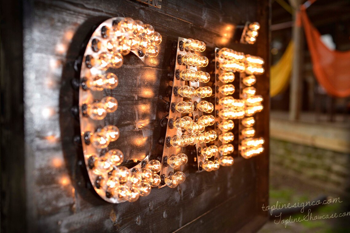 Custom CAFE Marquee Sign, CAFE Custom Signs, Business Sign, Venue Sign ...