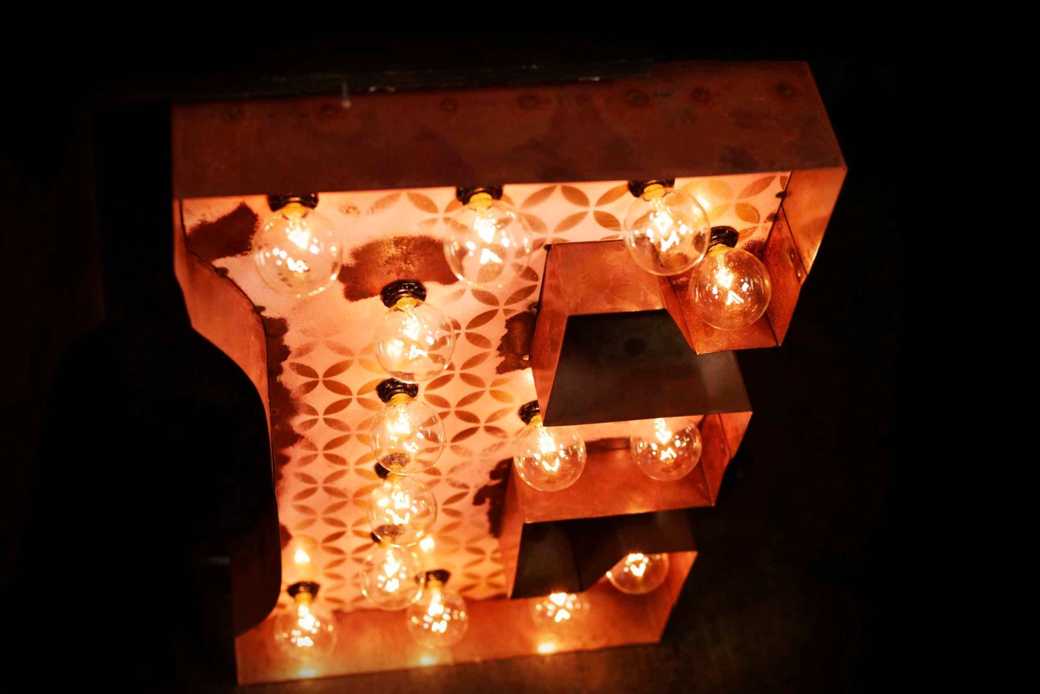 Thick Book Font One Marquee Letter Marquee Sign Lighted | Etsy