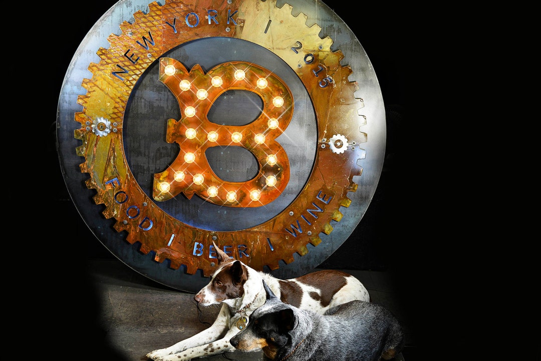 Marquee Sign, Steampunk Inspired Sign, Logo Inspired Lighted Metal ...