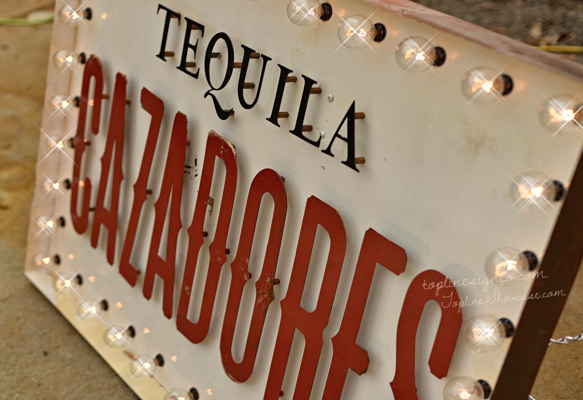 Custom Marquee Sign, Custom Sign, Your Logo Inspired Lighted Metal ...